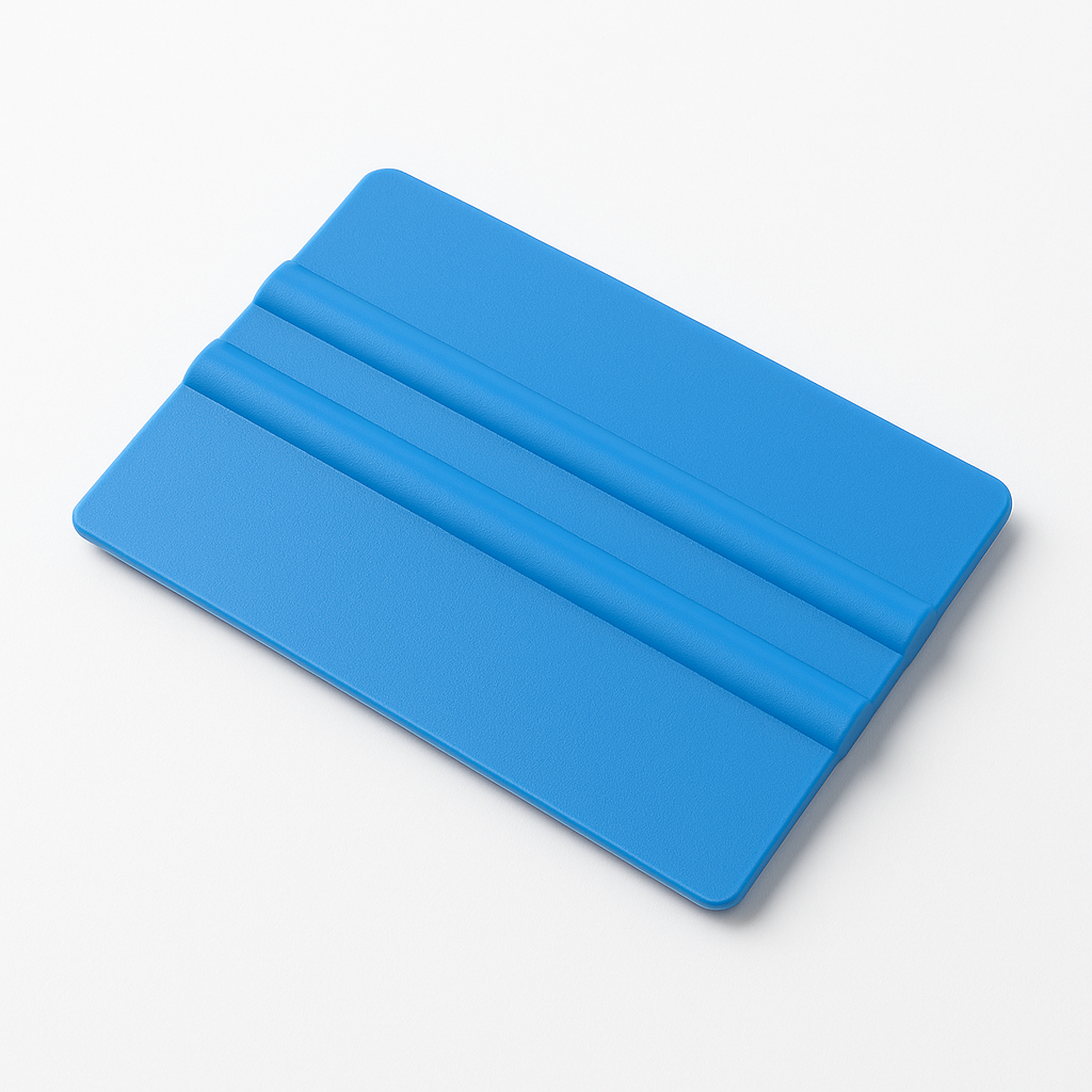 Lidco RC-4 Blue Squeegee, 4″ Medium Flex